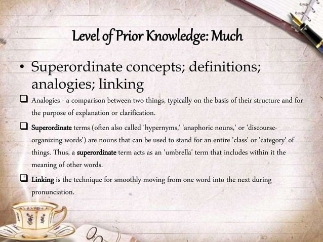 Activating Prior Knowledge | PPTX