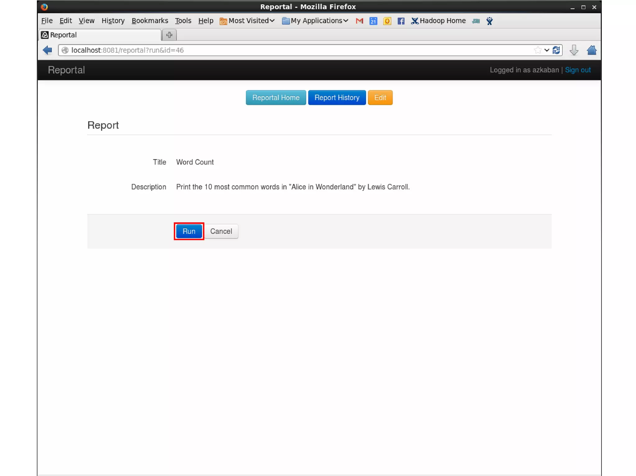 Reportal example | PPT