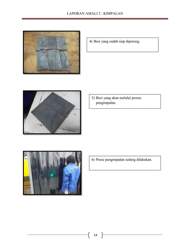 Report amali kimpalan | PDF