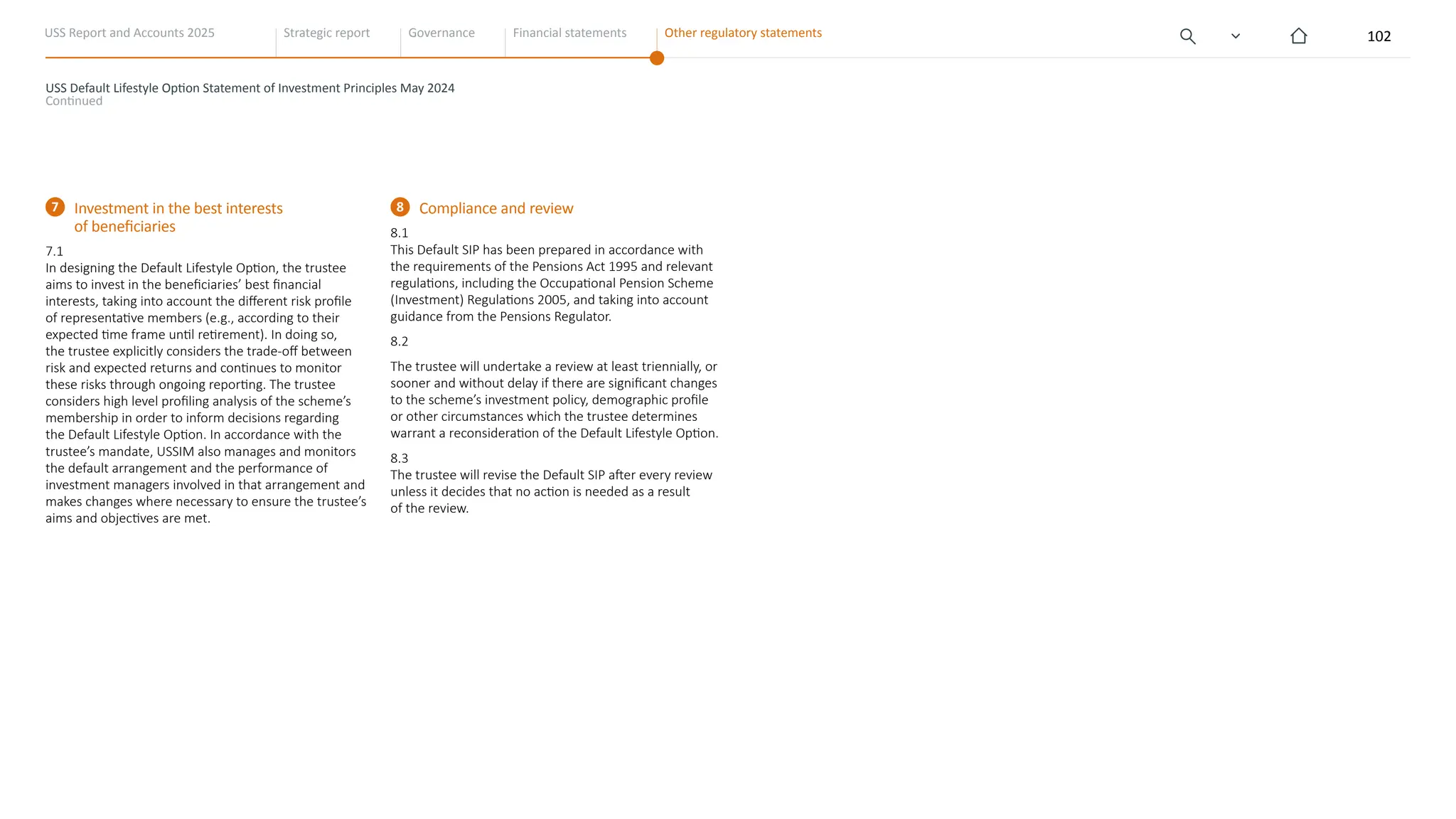 USS pension Report and Accounts 2025.pdf