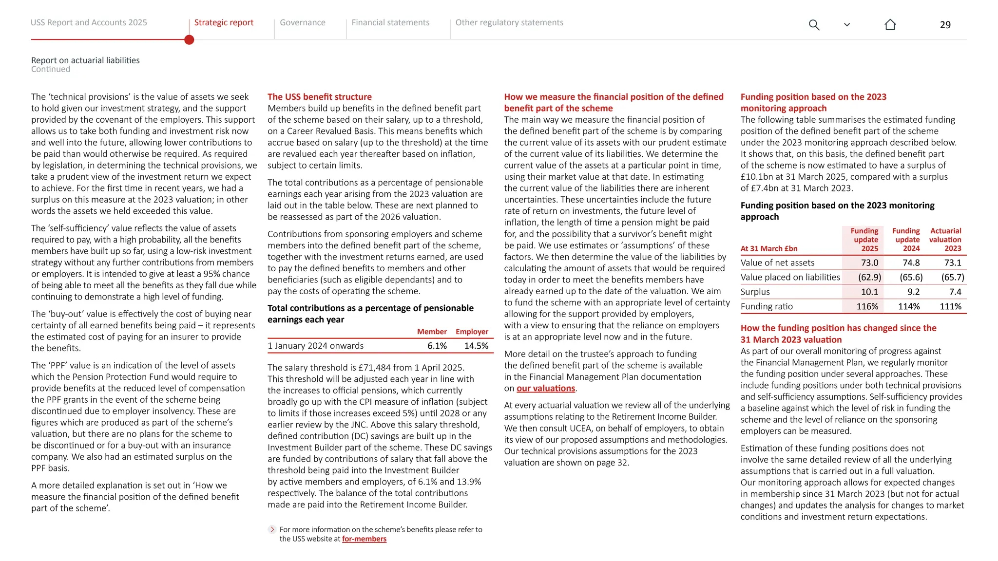USS pension Report and Accounts 2025.pdf