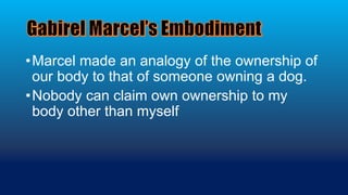 Embodied subject | PPTX