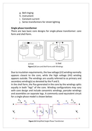 Internship report report on harmonic analysis of transformer ...