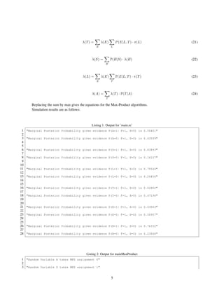 Tutorial on Belief Propagation in Bayesian Networks | PDF