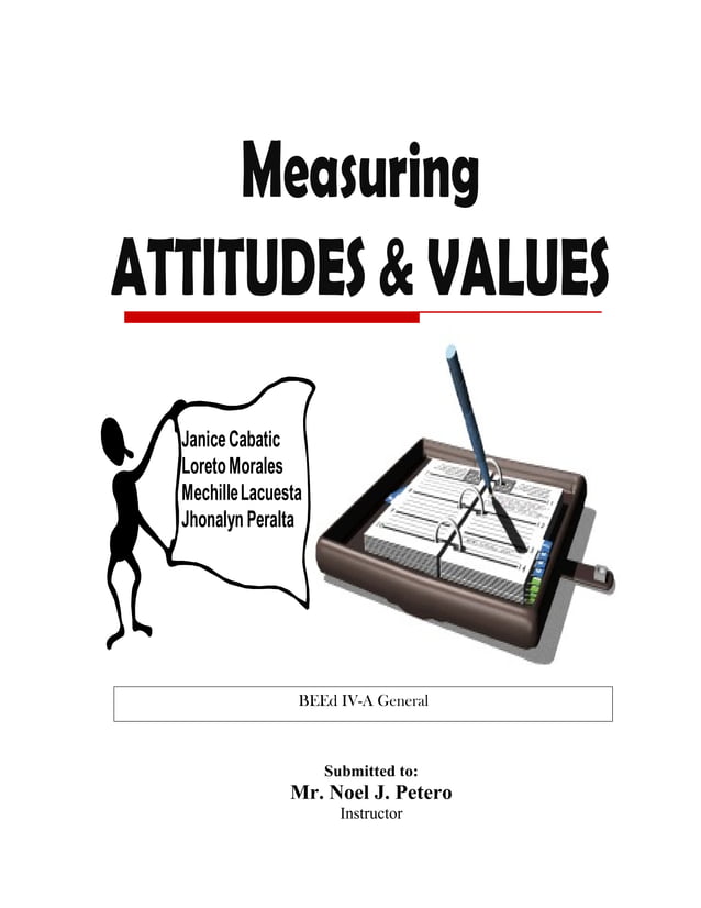 Measuring Attitudes and Values | PDF