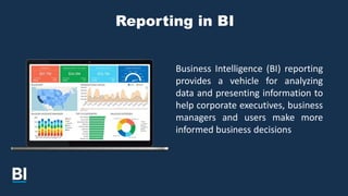 Report authoring in Business Intelligence | PPTX