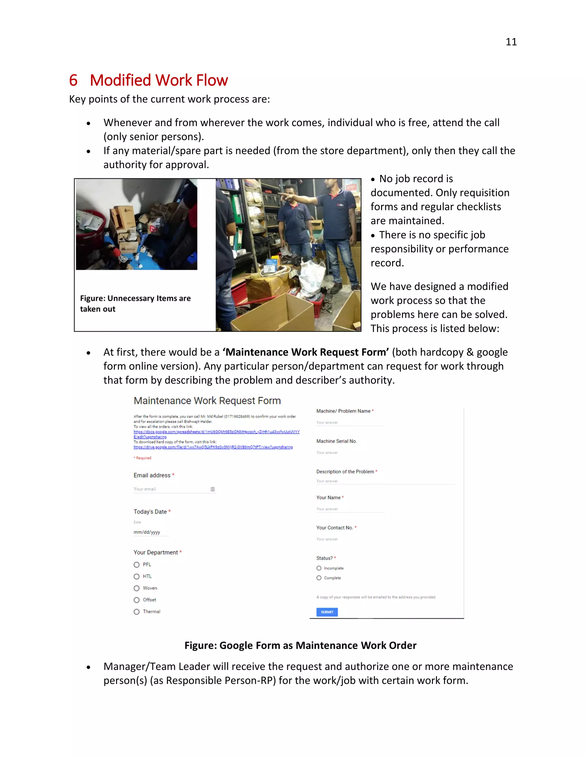5S Implementation, Inventory Management and Work Flow Digitalization of ...