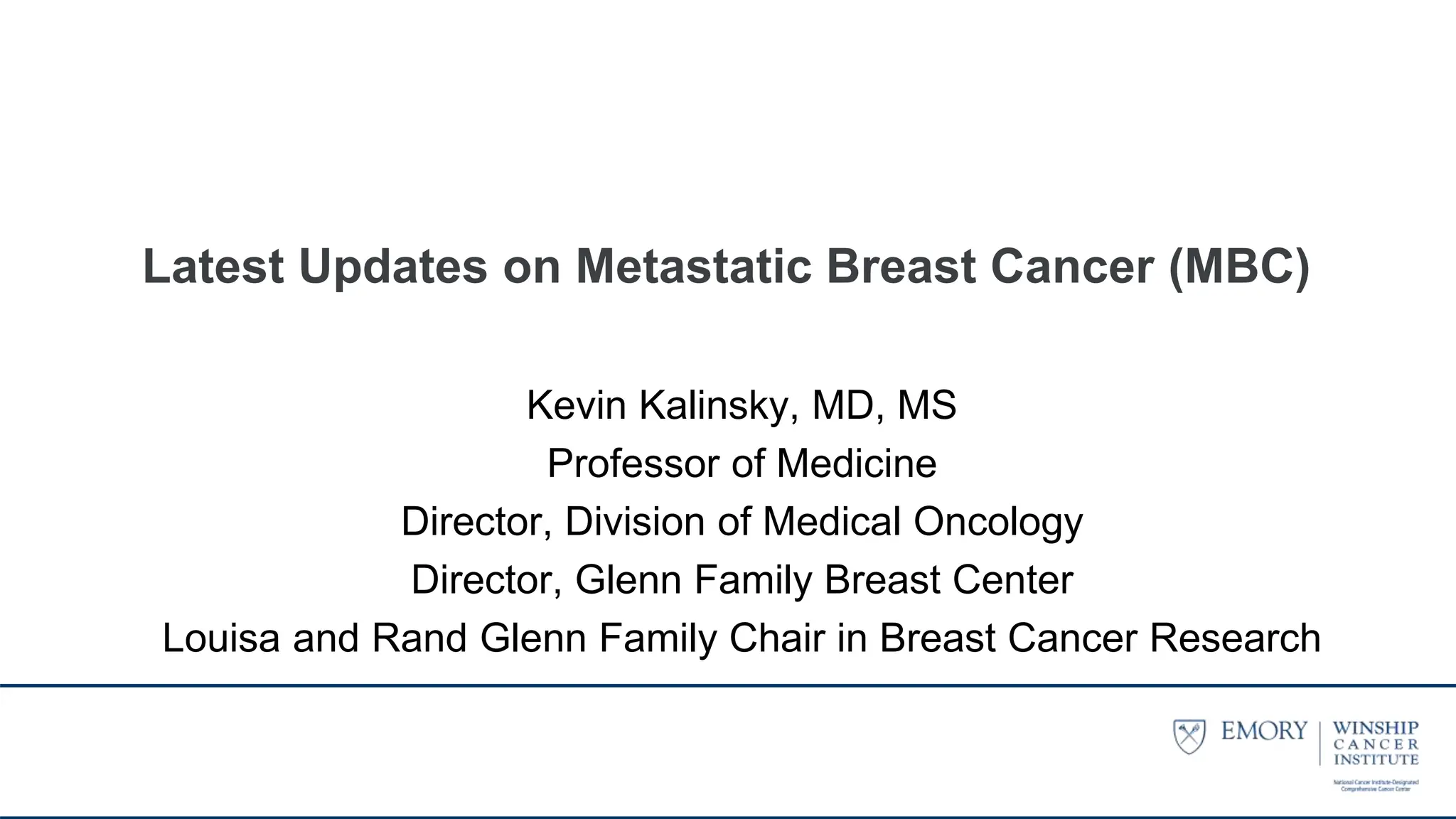 Report Back from ASCO 2024: Latest Updates on Metastatic Breast Cancer ...