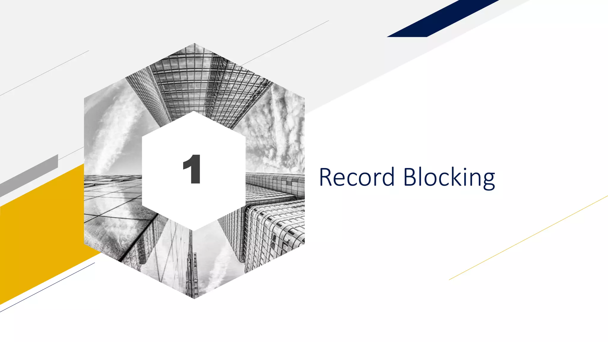 Report Blocking Management Of Files In Secondry Memory Static Vs