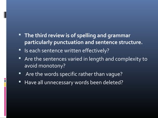 REPORT WRITING | PPT