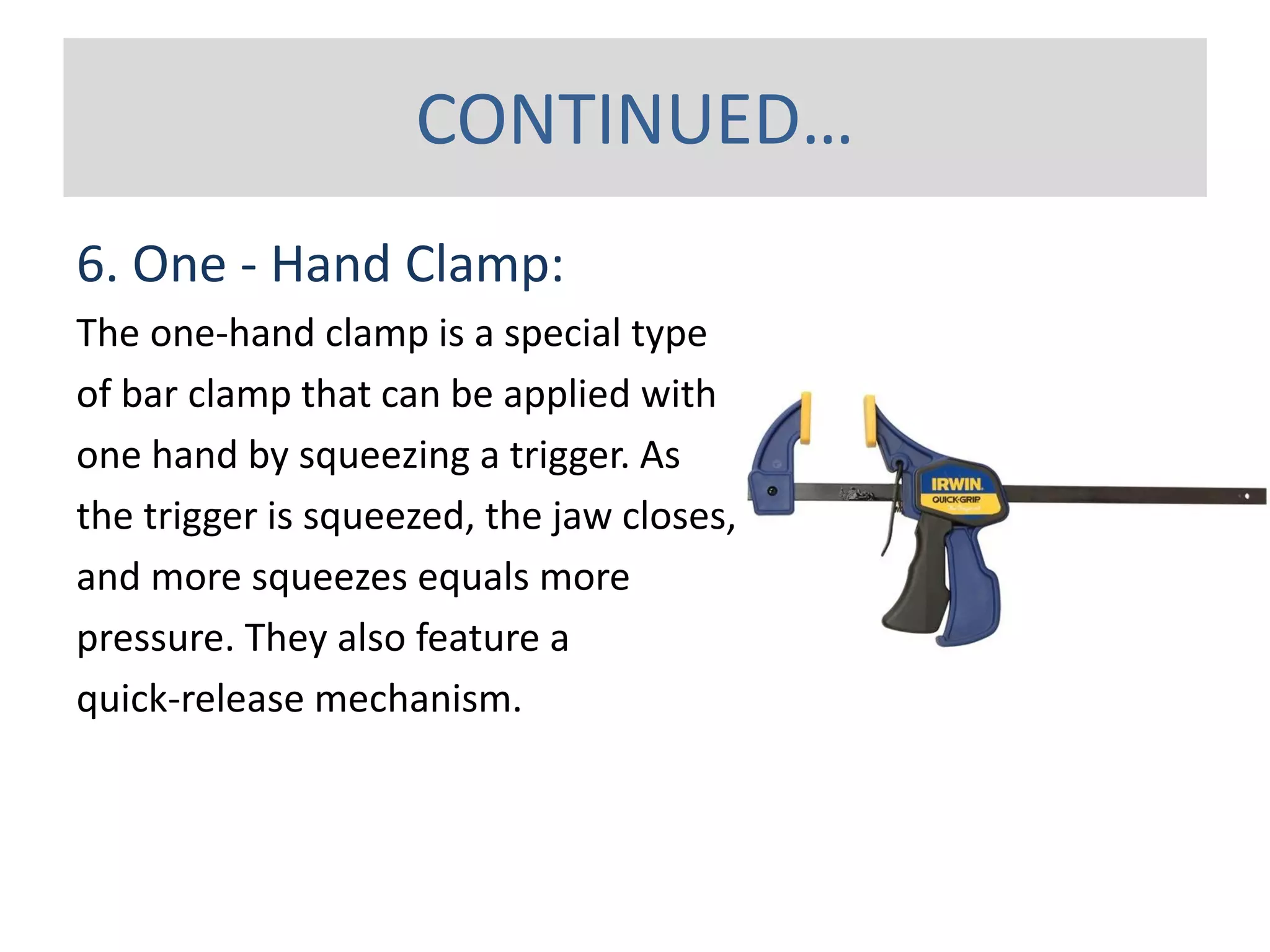 clamping mechanisms | PDF