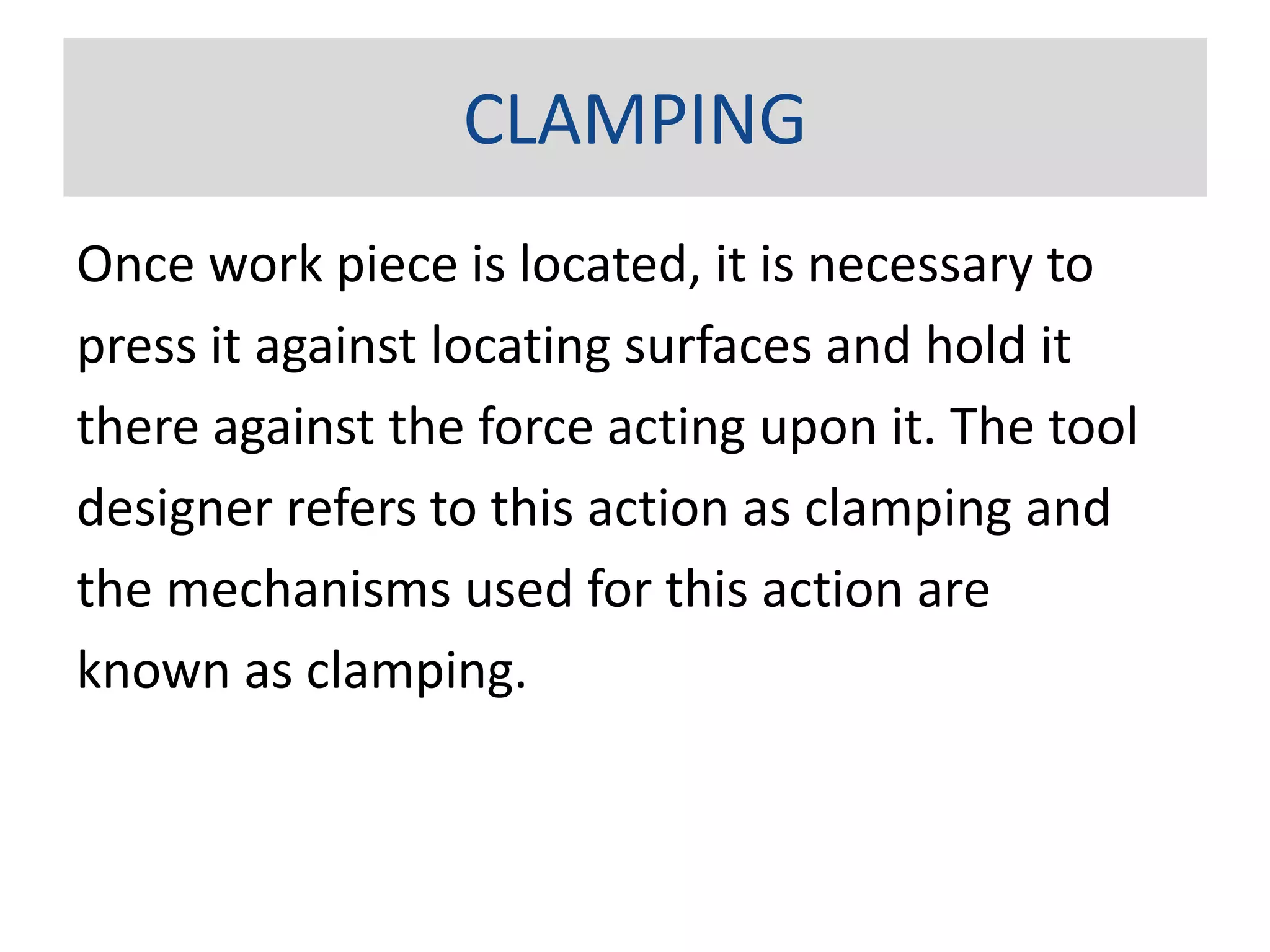 clamping mechanisms | PDF