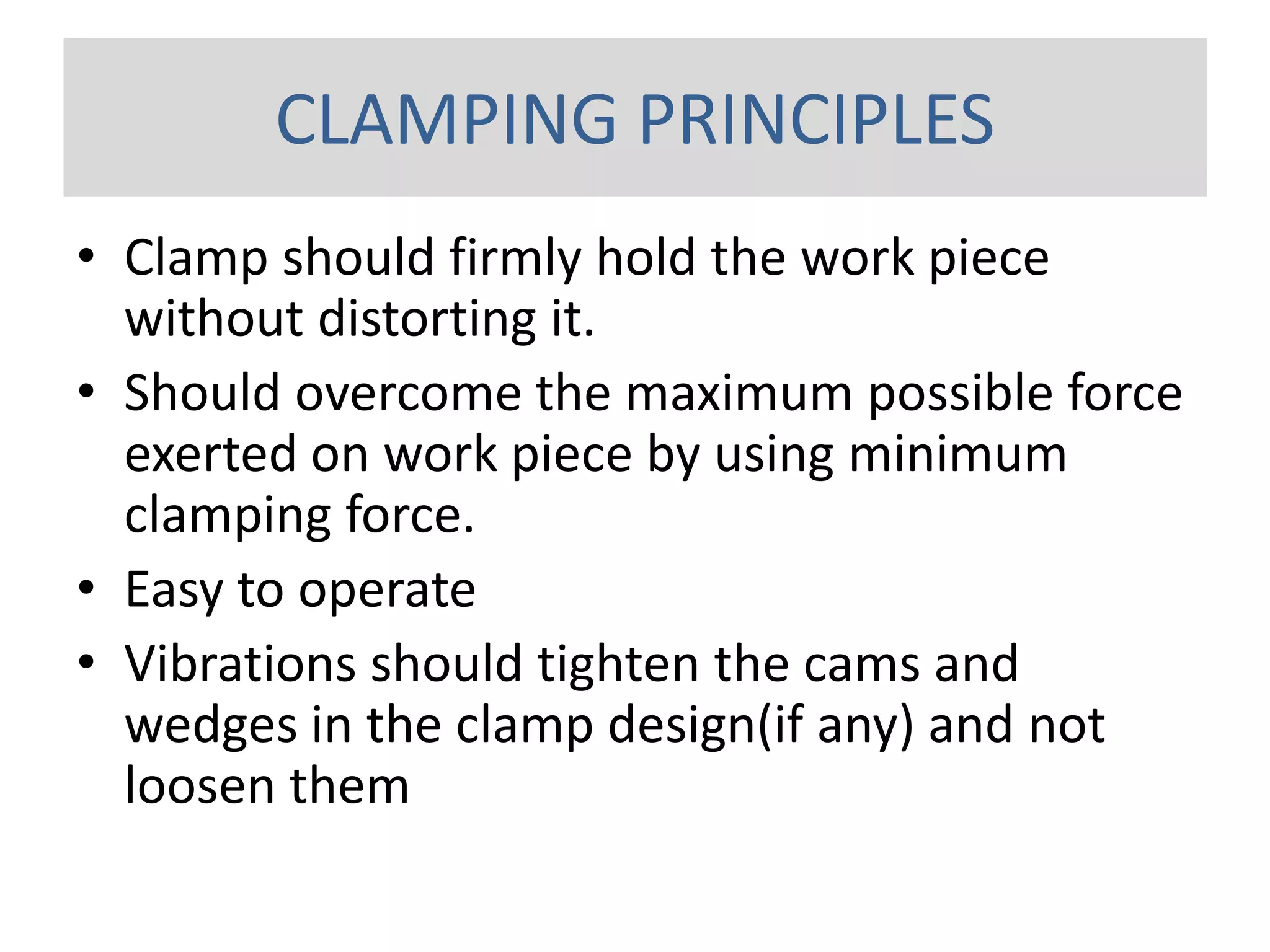 clamping mechanisms | PDF