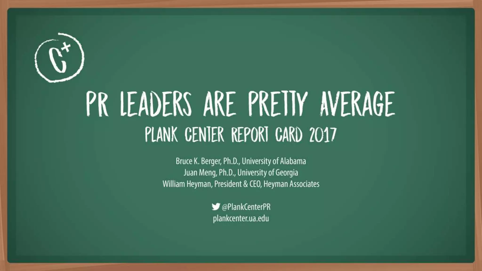 Leadership Report Card (2017) | PPTX