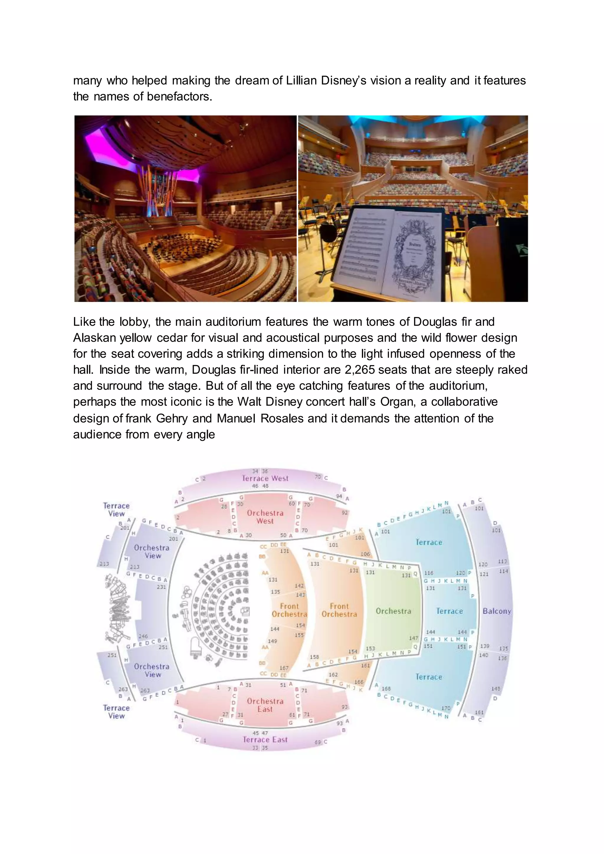 Walt Disney Concert Hall Case Study | DOCX