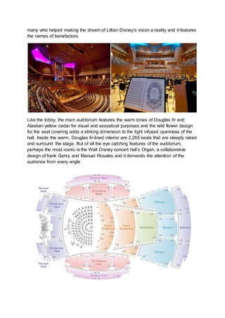 Walt Disney Concert Hall Case Study | DOCX