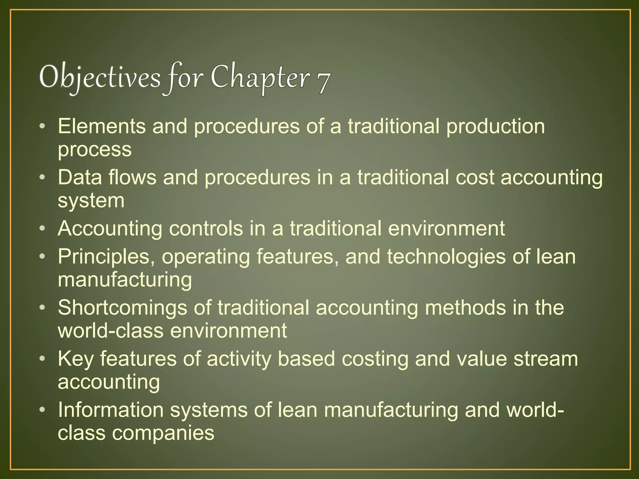 Report AIS chapter 7- Conversion Cycle | PPTX