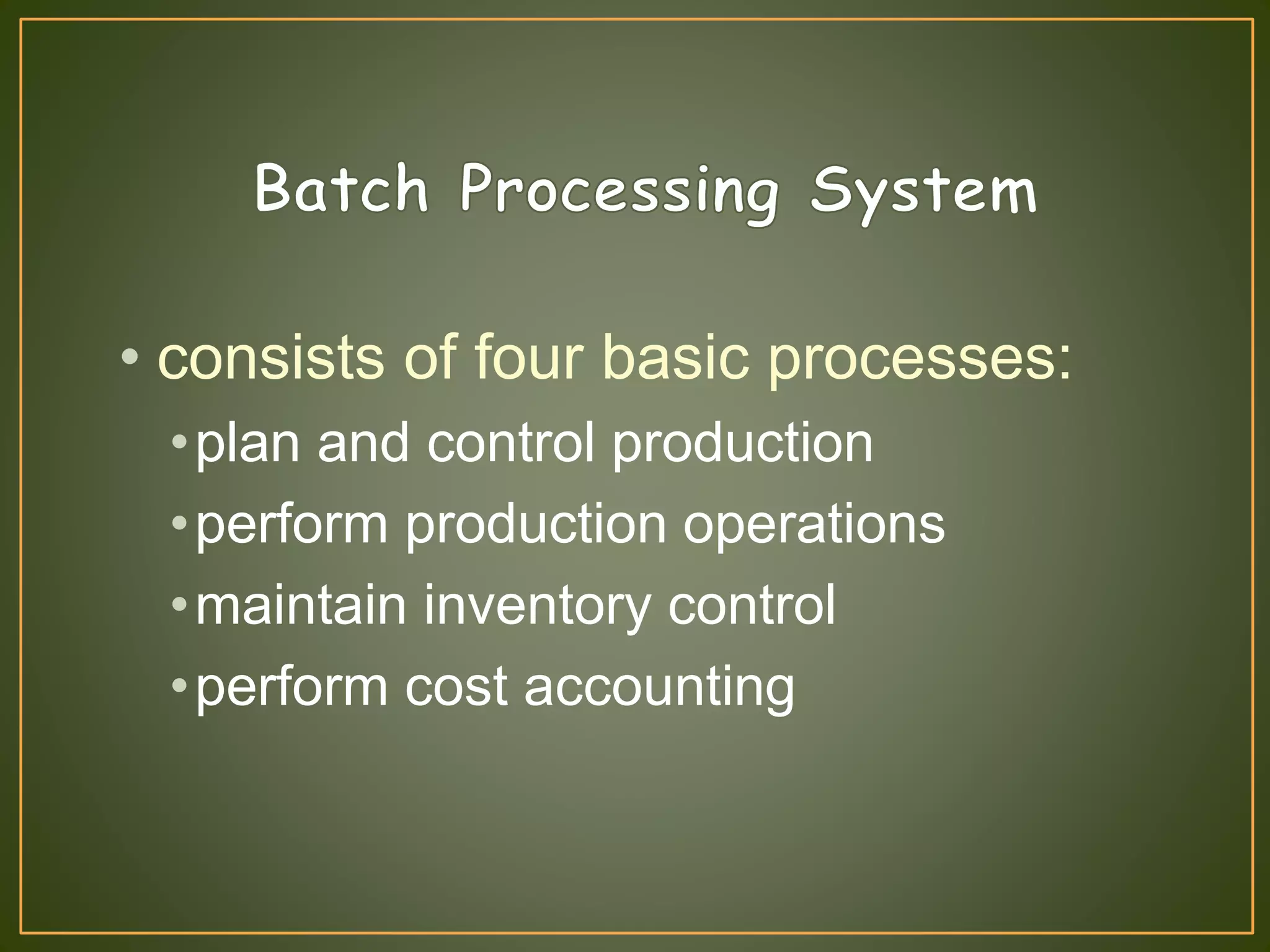 Report AIS chapter 7- Conversion Cycle | PPTX