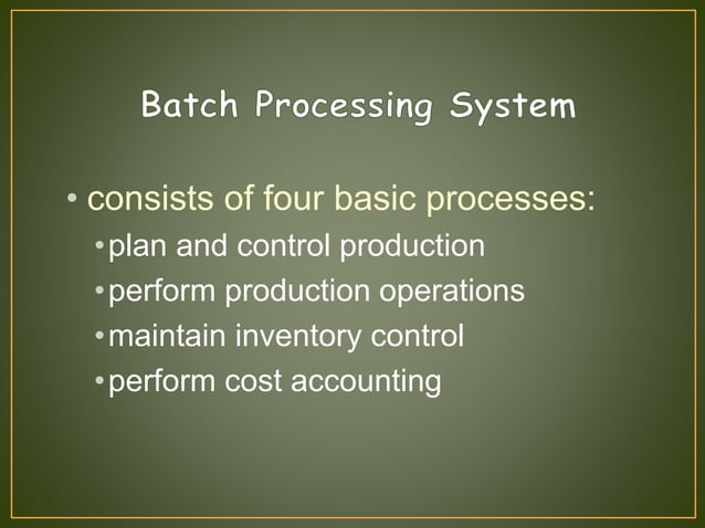 Report AIS chapter 7- Conversion Cycle | PPTX