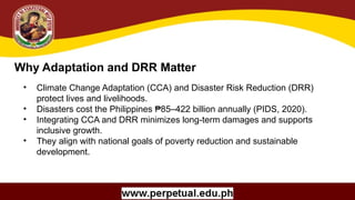 Report_Climate Change Adaptation and Disaster Risk Reduction in the ...