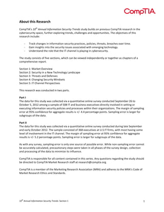 CompTIA Security Study [Report] | PDF