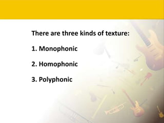 "THE ELEMENTS OF MUSIC"_Contemporary Philippine Arts | PPTX