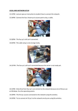 local area network setup (report) | PDF