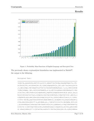 Report Cryptography | PDF | Programming Languages | Computing