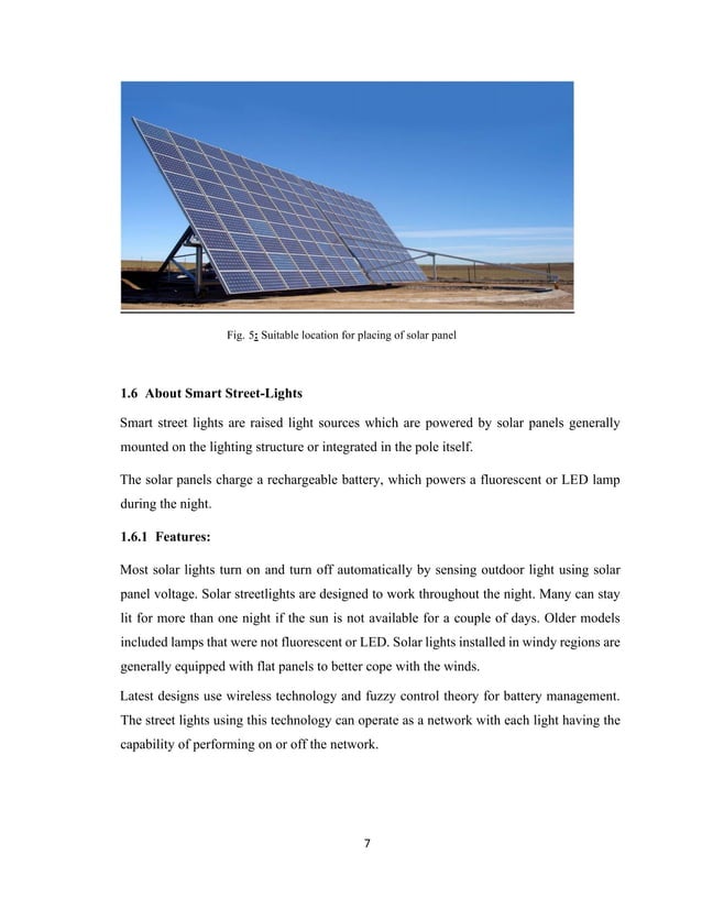 Report on solar based street light system | PDF | Green Vehicles | Auto ...