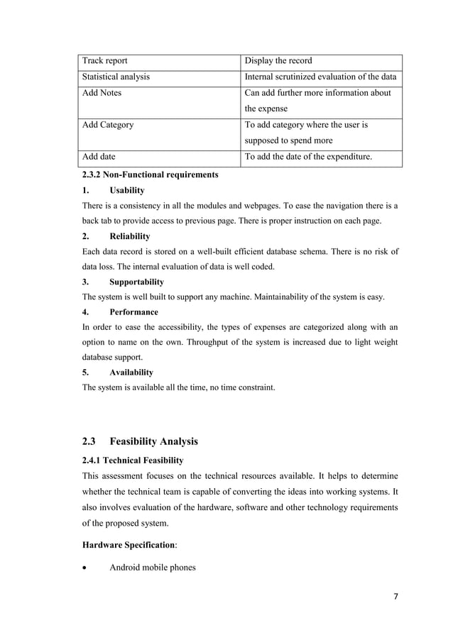 Daily Expense Tracker BSc.CSIT Project Nepal | PDF