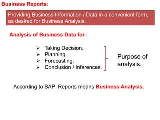 Report development technique | PPT