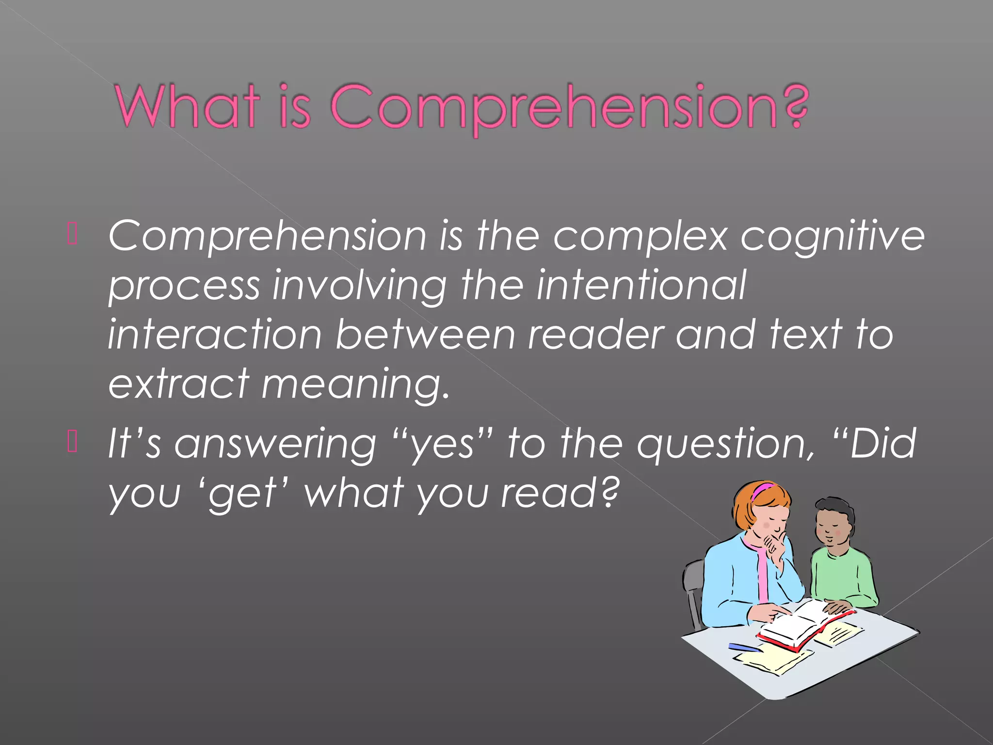 READING COMPREHENSION | PPT