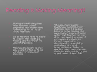 READING COMPREHENSION | PPT