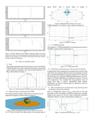 Designing a pencil beam pattern with low sidelobes | PDF | Physics ...