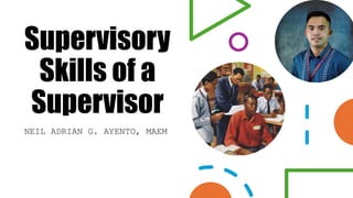 REPORT DOC POBAR.pptx supervisoru skills of supervisor | PPT