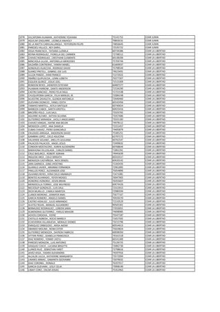 Reporte resultado-final-coar-2020 | PDF
