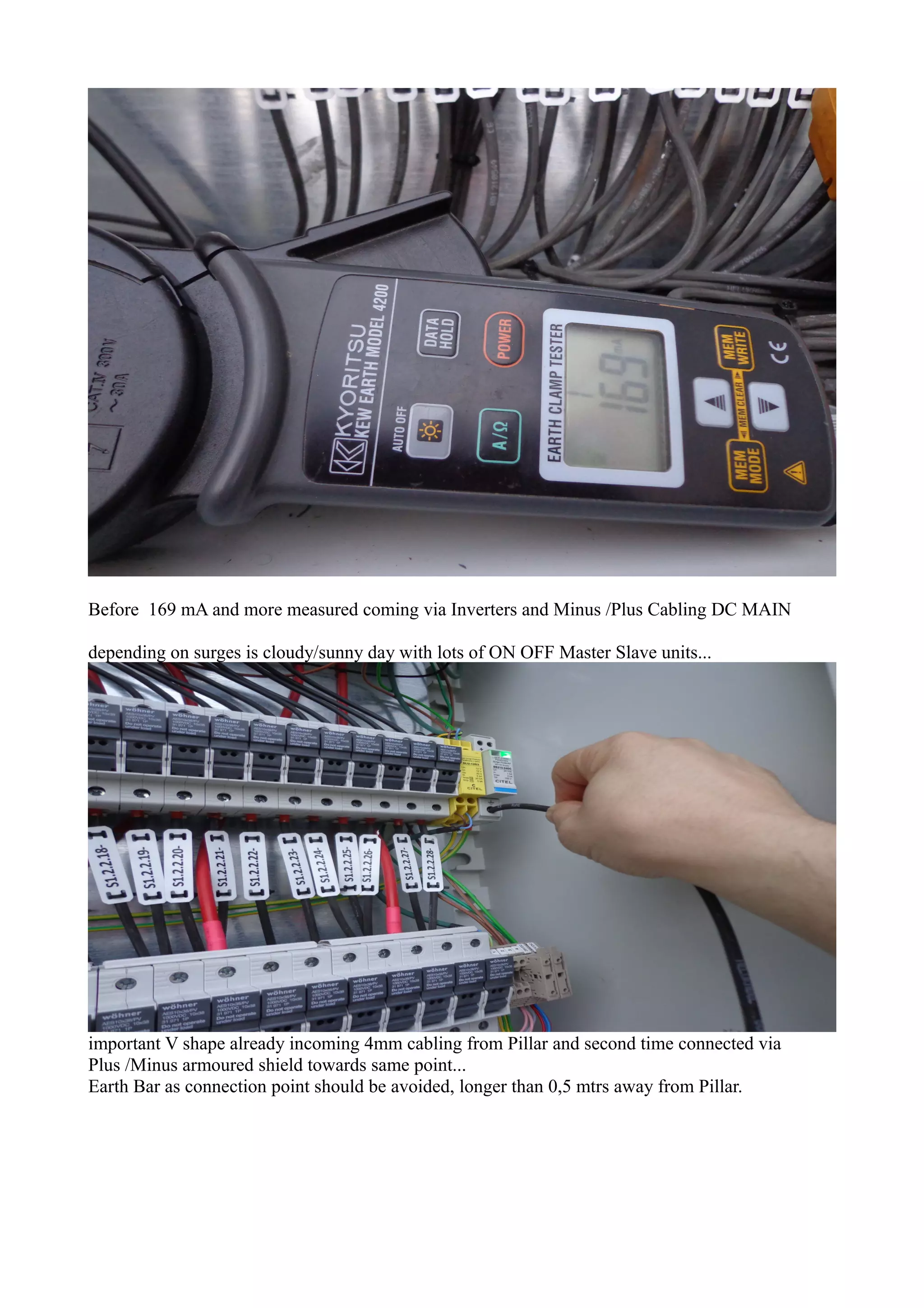Report earthing grounding pv with shielded, armoured dc cabling ...