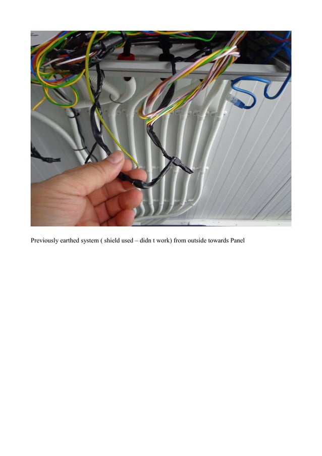 Report earthing grounding pv with shielded, armoured dc cabling ...