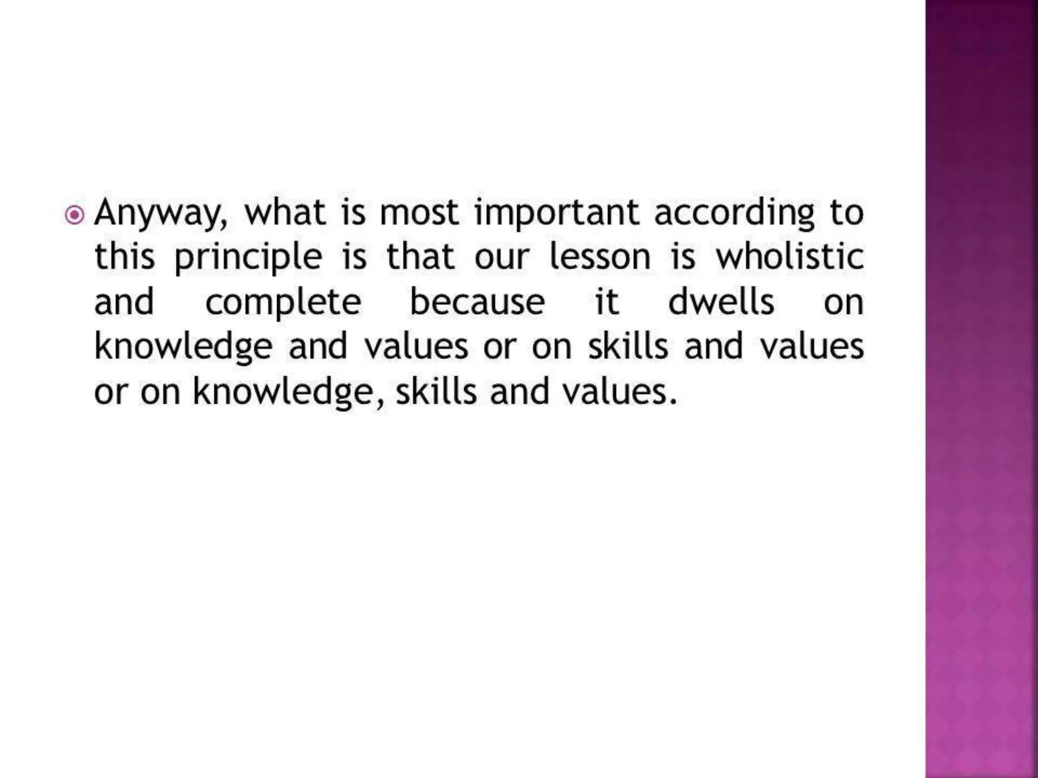 OBJECT-RELATED PRINCIPLE OF TEACHING | PPT