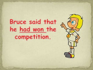 Reported speech conversation and games | PPT