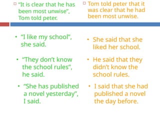 reported-speech-grammar-drills-grammar-guides | PPT