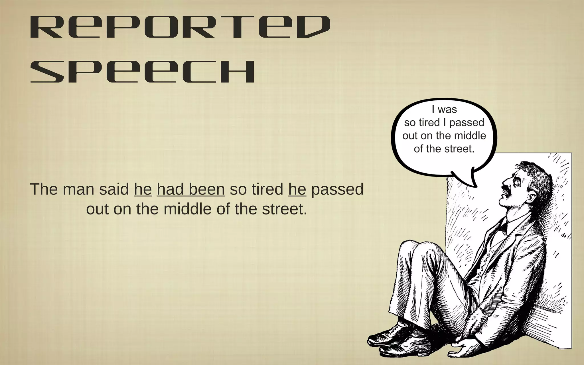 Reported speech-ppt | PPT