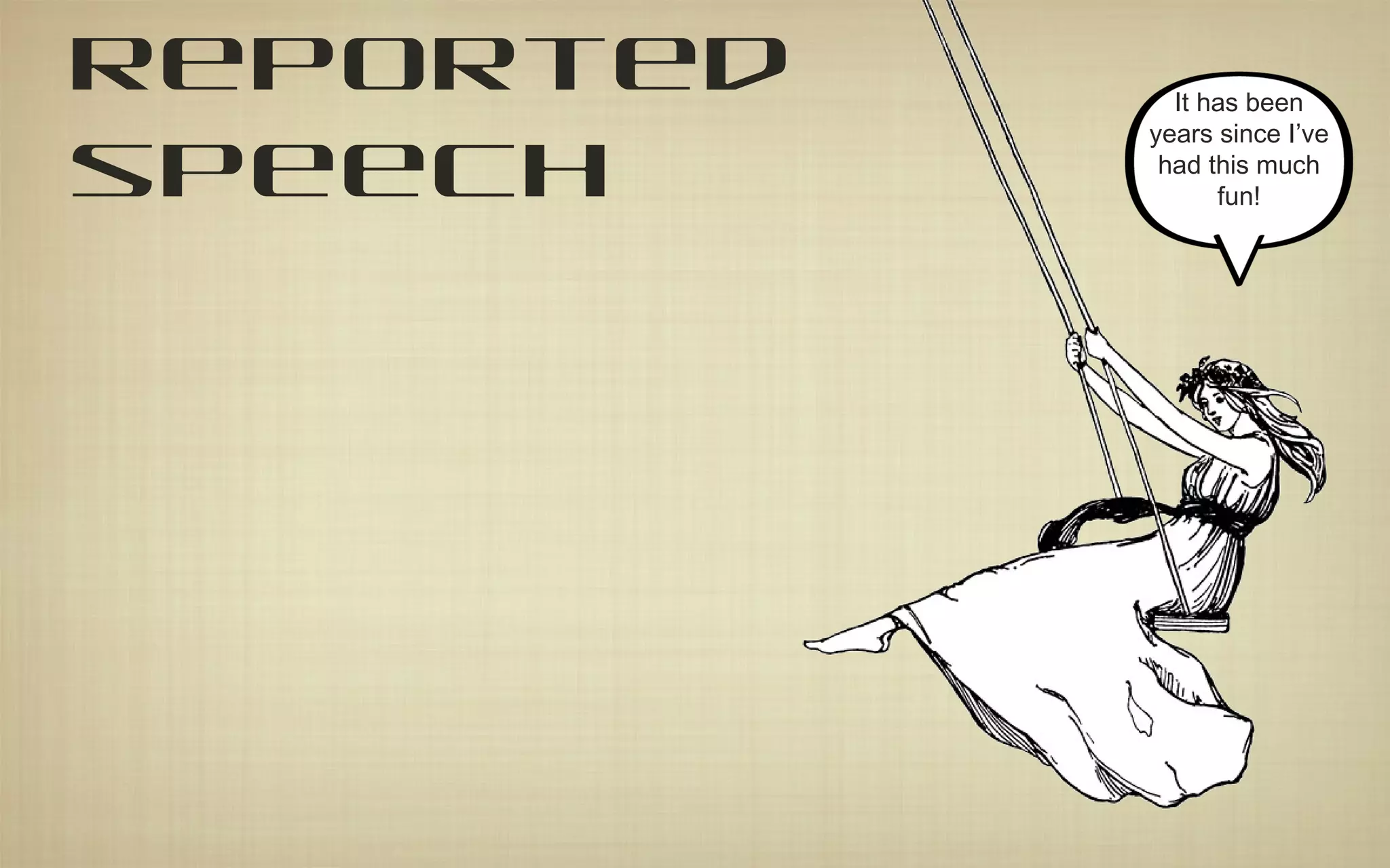Reported speech-ppt | PPT