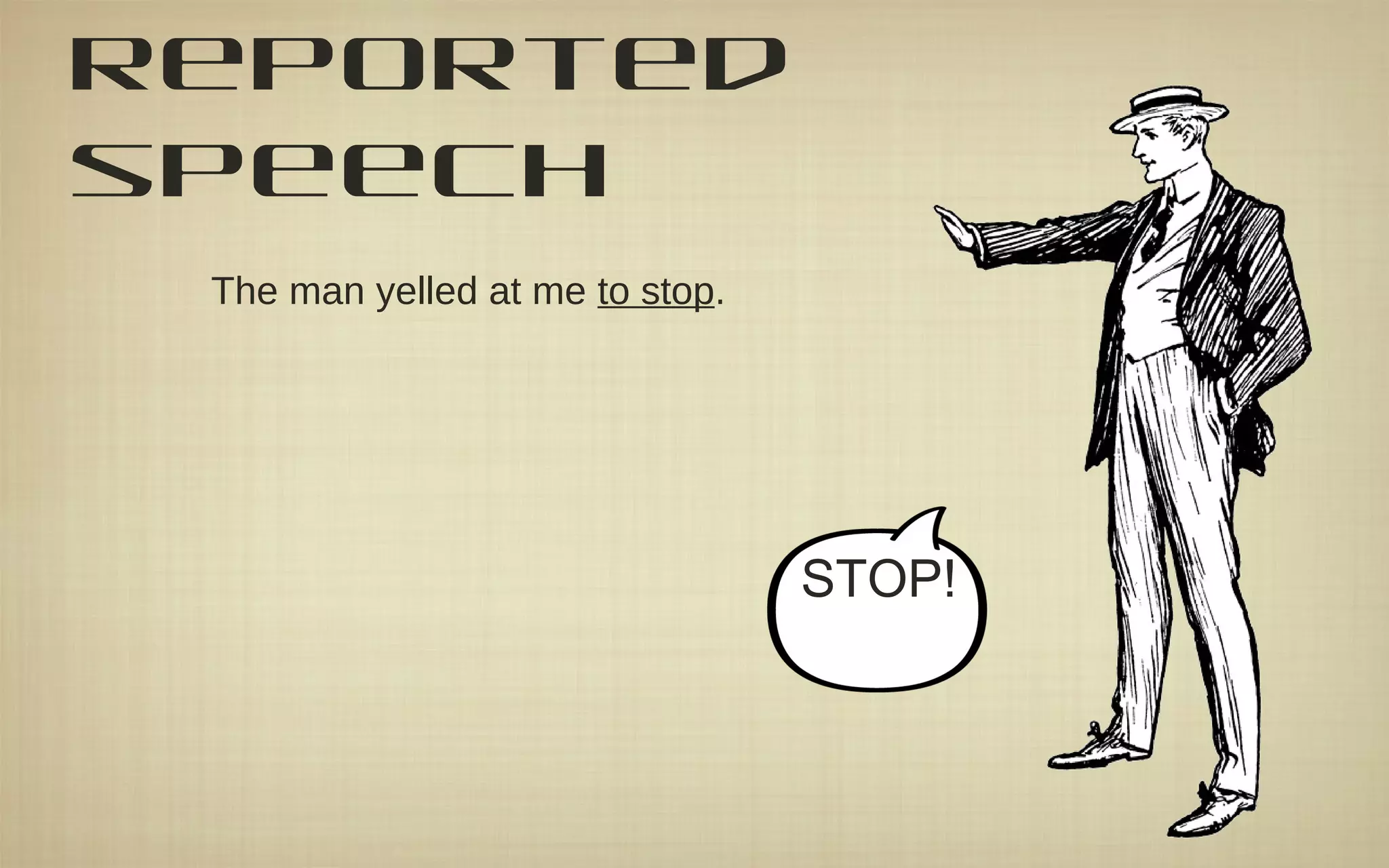 Reported speech-ppt | PPT