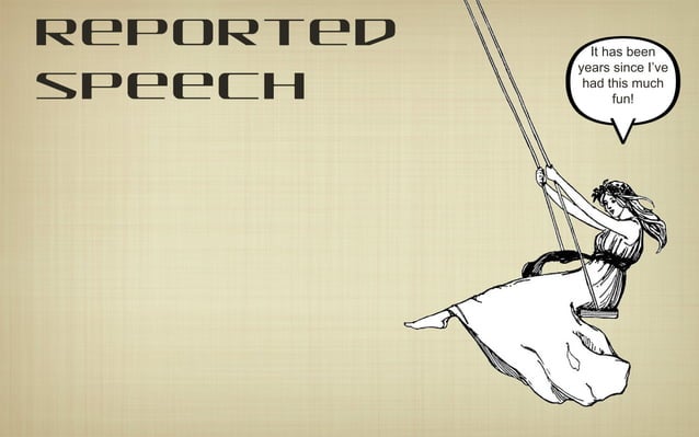 Reported speech-ppt | PPT