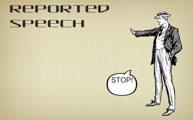 Reported speech-ppt | PPT
