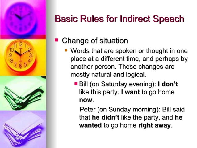 Reported Speech | PPT