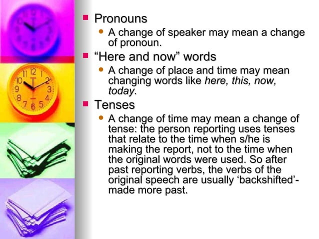 Reported Speech | PPT