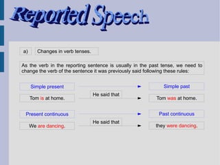 Reported speech | ODP