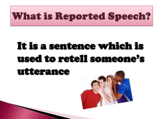 Reported speech | PPTX